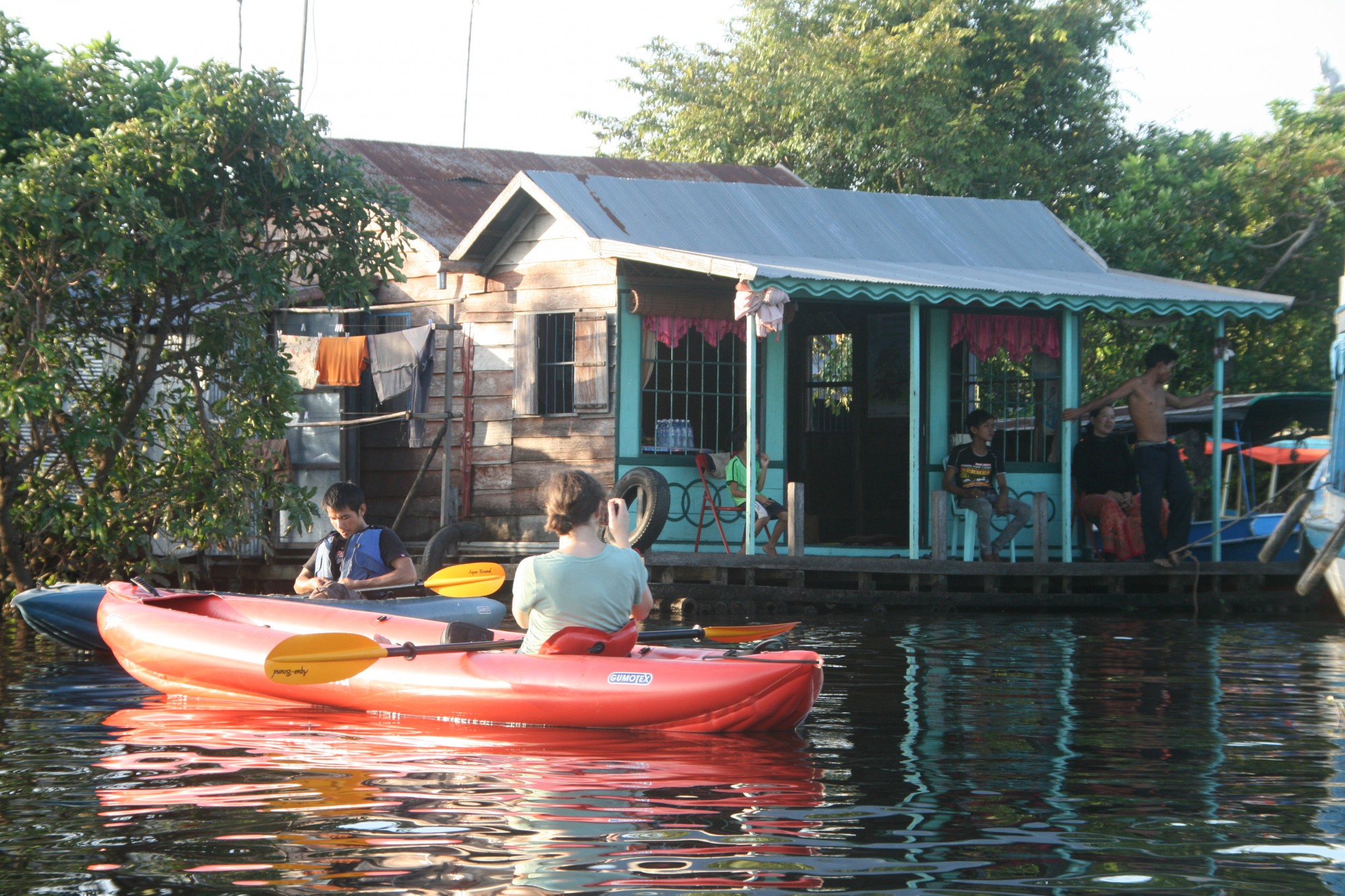 Kayaking Adventures on The Tonle Sap Lake – Floating Village ...